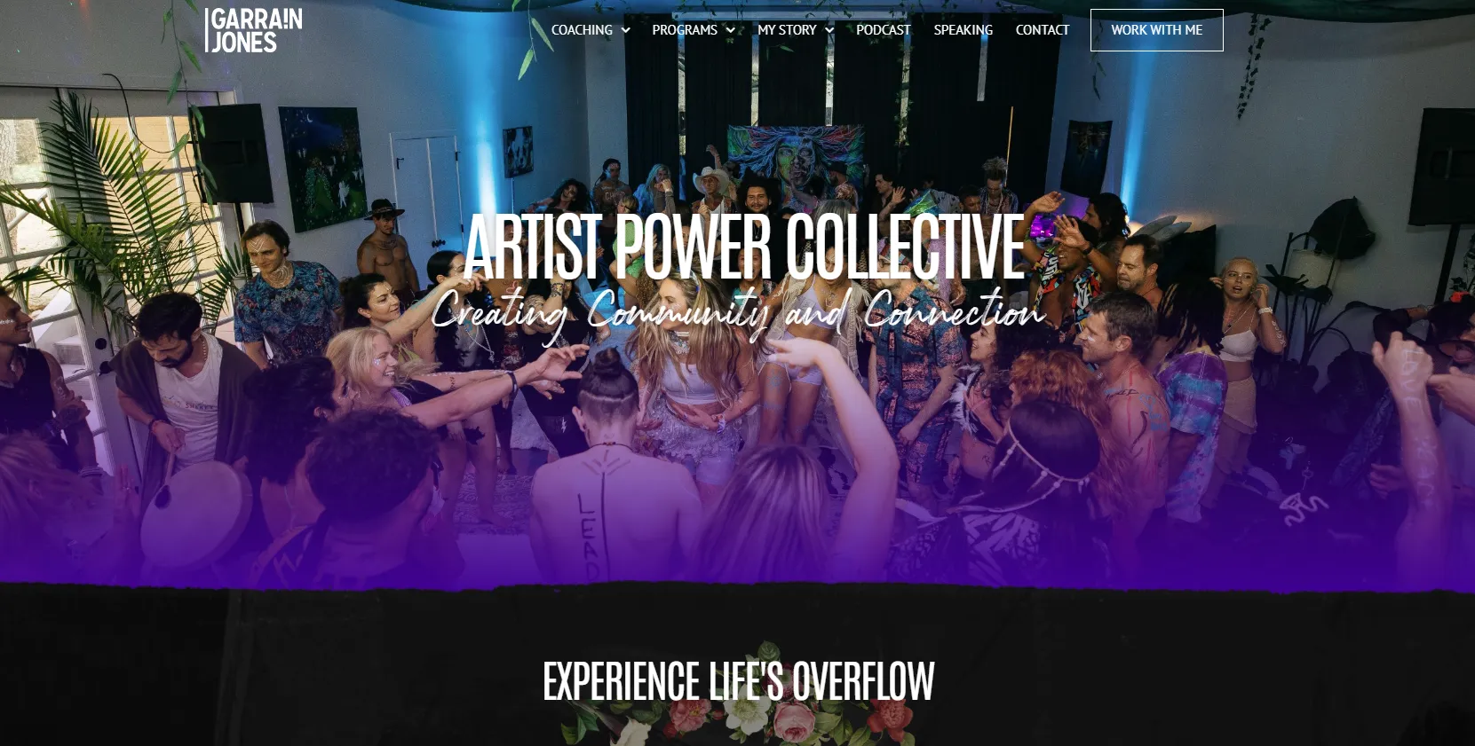 Join Artist Power Collective - Garrain Jones