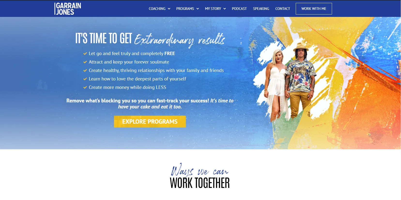 Home - Garrain Jones