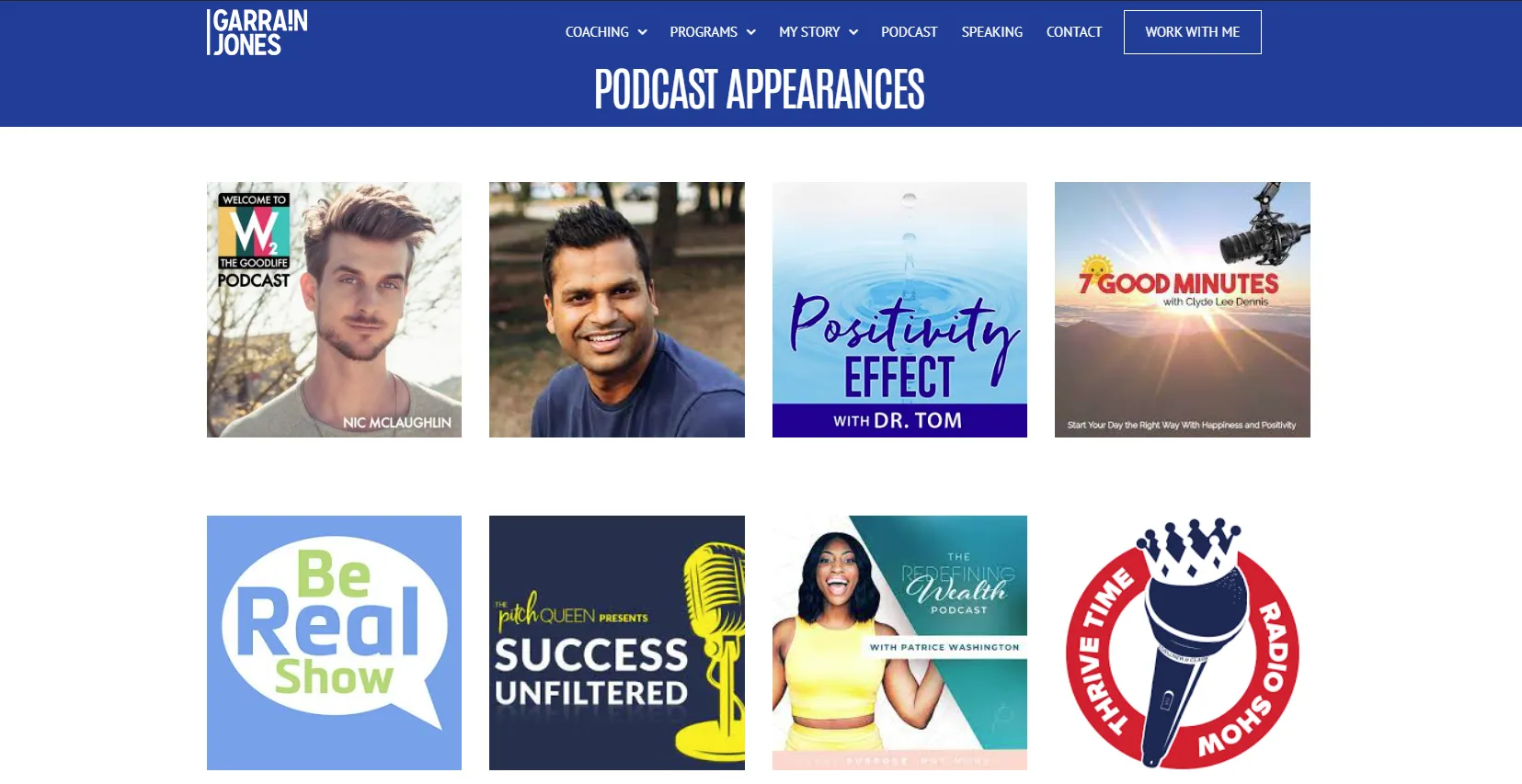 Podcast - Garrain Jones